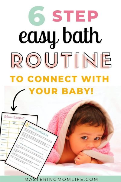 Easy Step by Step Tear-Free Baby Bath Routine - Mastering Mom Life