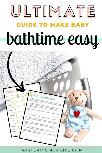 Easy Step by Step Tear-Free Baby Bath Routine - Mastering Mom Life