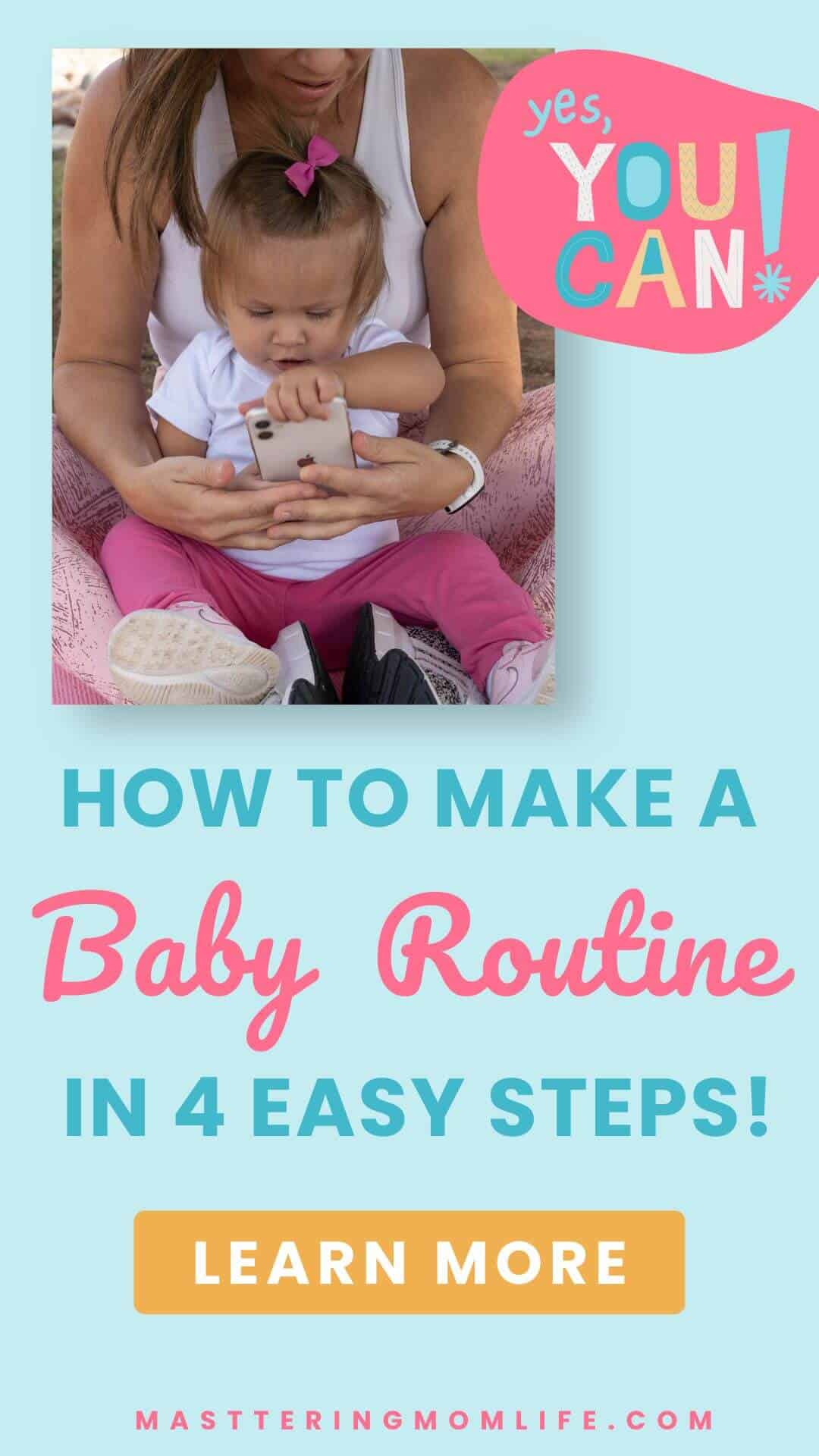 How to make a successful baby routine in 4 easy steps